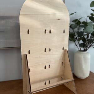 Personalized Sticker Holder Display Stand - DIY Option - Etsy