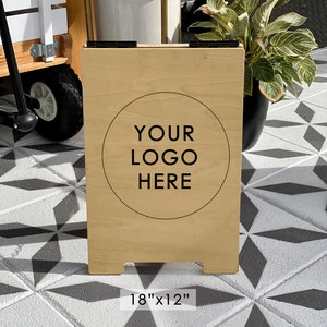 Small Personalized A-frame Sign / 18in X 12in / Custom - Etsy