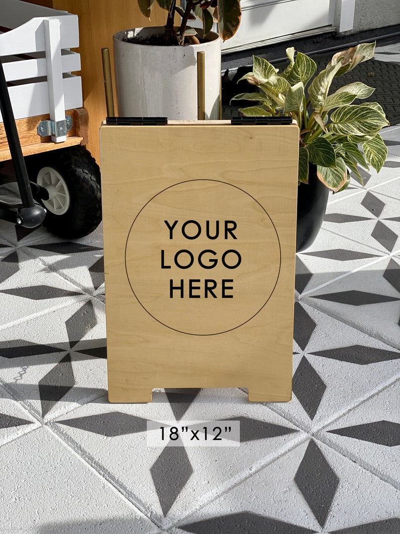 Small Personalized A-frame Sign / 18in X 12in / Custom - Etsy