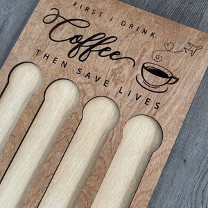 Personalized Coffee Pod Wall Holder, Custom Nespresso Vertuo Capsule ...