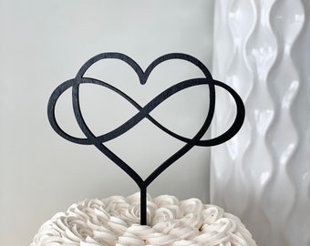 Infinity Cake Topper | Etsy