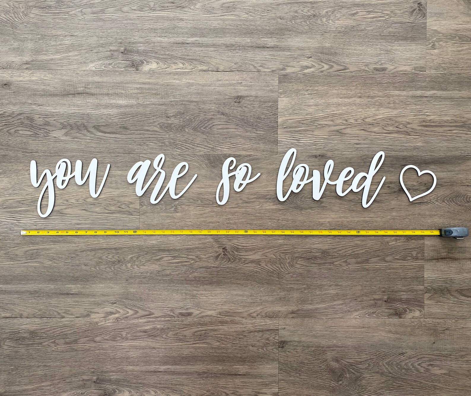 You Are so Loved Small Quote Wall Sign Cutout, Nursery Crib Boy Room ...