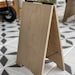 DIY A-frame Sign / Blank No Customization / Raw Wood / Business Sign ...