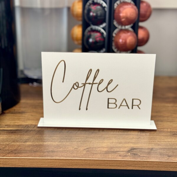 Coffee Bar Table - Etsy
