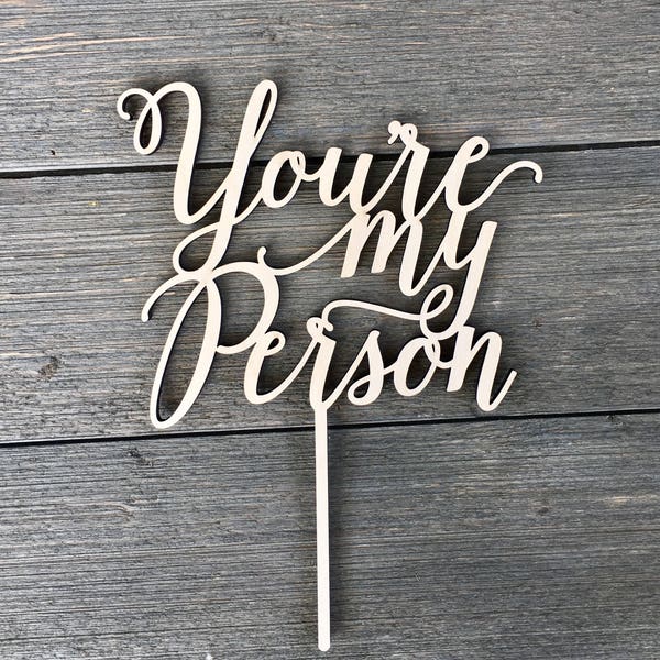 Person Wedding Cake Topper - Etsy