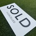 Personalized SOLD Sign, Realtor Sign, Real Estate Agent Sign, Custom ...