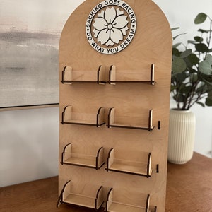 Personalized Sticker Holder Display Stand - DIY Option - Etsy