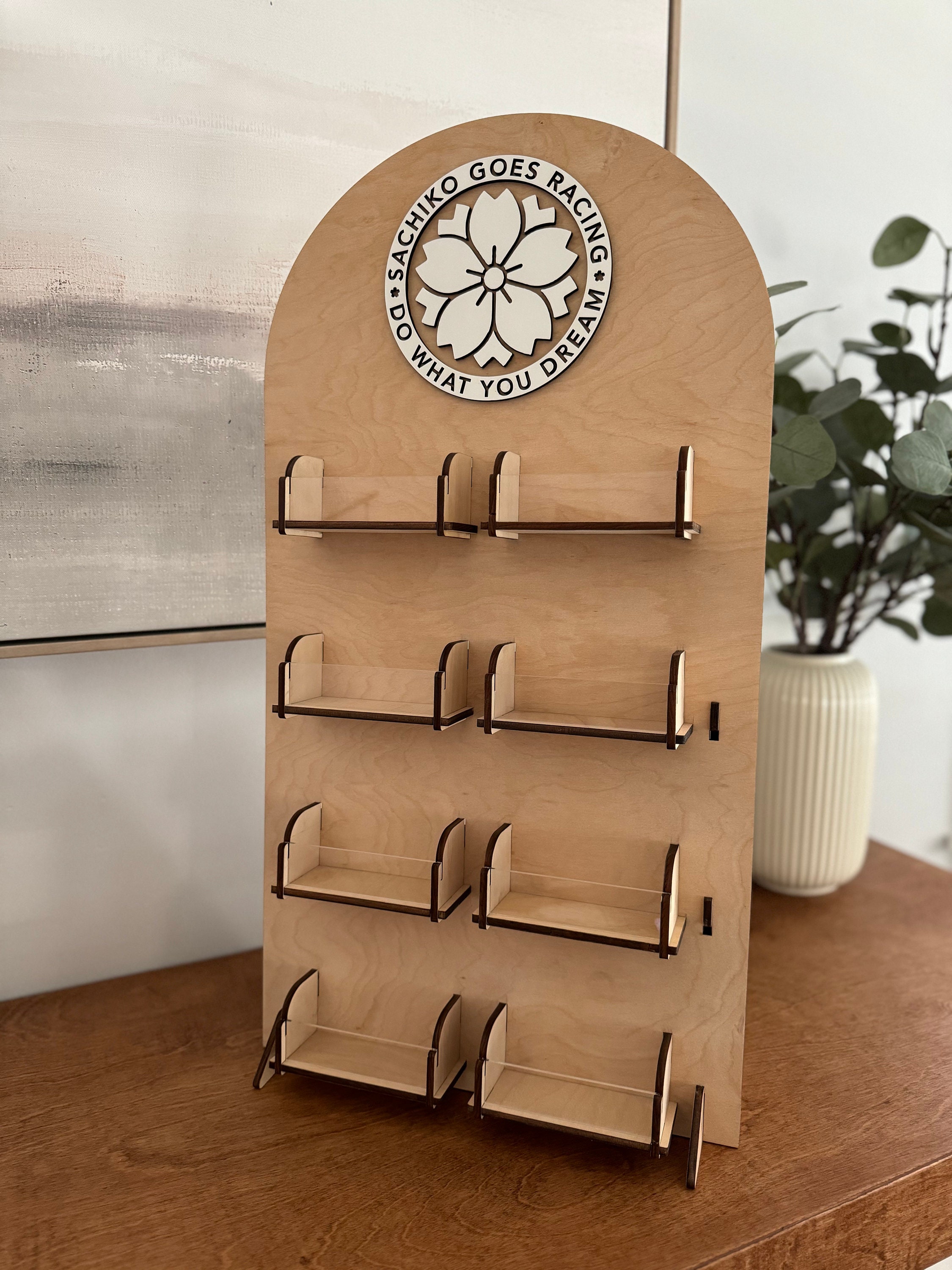 Personalized Sticker Holder Display Stand - DIY Option - Etsy