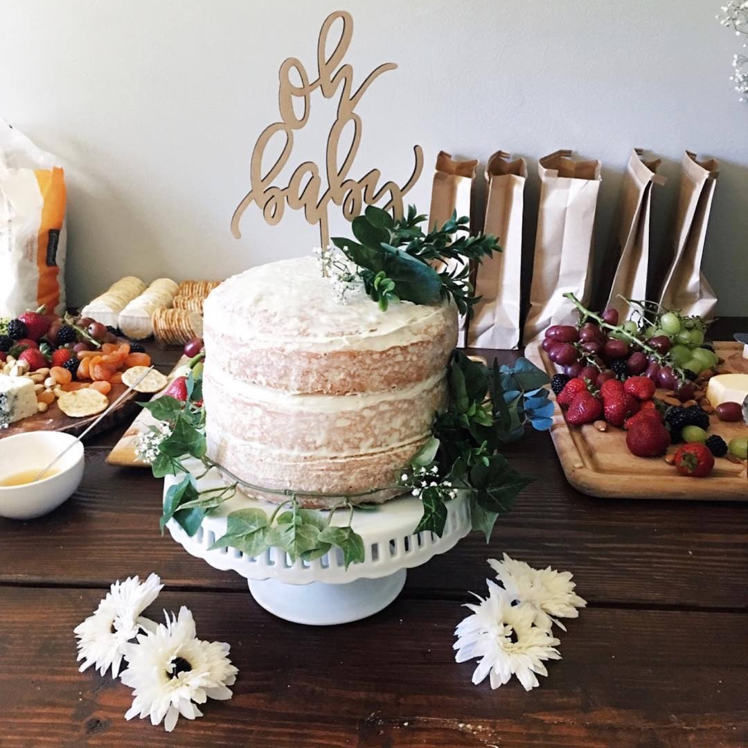 Oh Baby Cake Topper | Baby Shower Cake Topper | Party Decorations ...