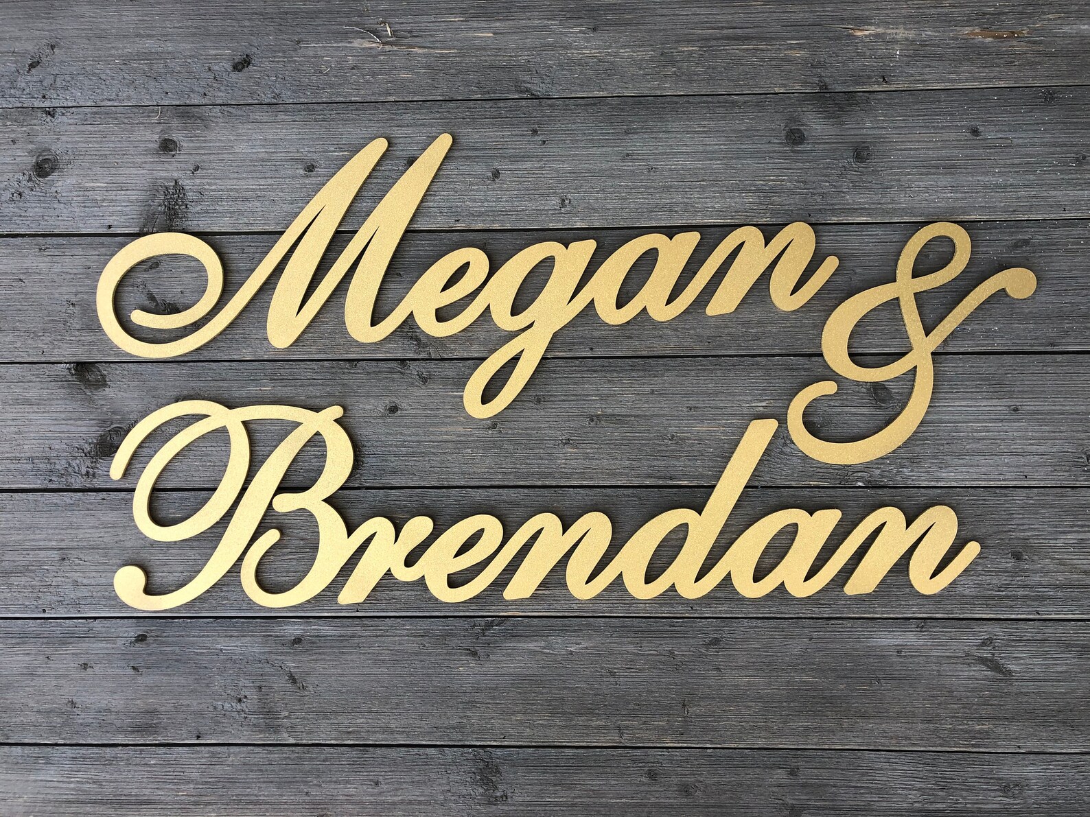 Personalized Couples Name Sign Version 2 name1 & - Etsy