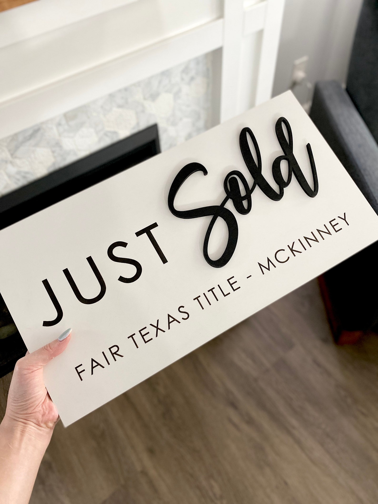 Personalized Just Sold Sign Realtor Sign Real Estate Agent - Etsy