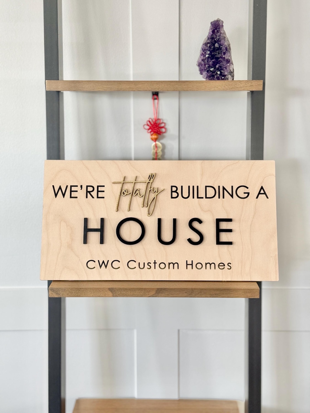 Personalized We're Totally Building a House Sign, Home Construction ...