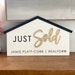 Personalized House Just Sold Sign, Realtor Sign, Real Estate Agent Sign ...