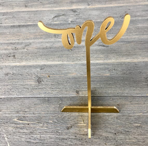Wood Table Numbers with Stand Wedding Table Numbers Table | Etsy
