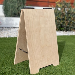 DIY A-frame Sign / Blank No Customization / Raw Wood / Business Sign ...