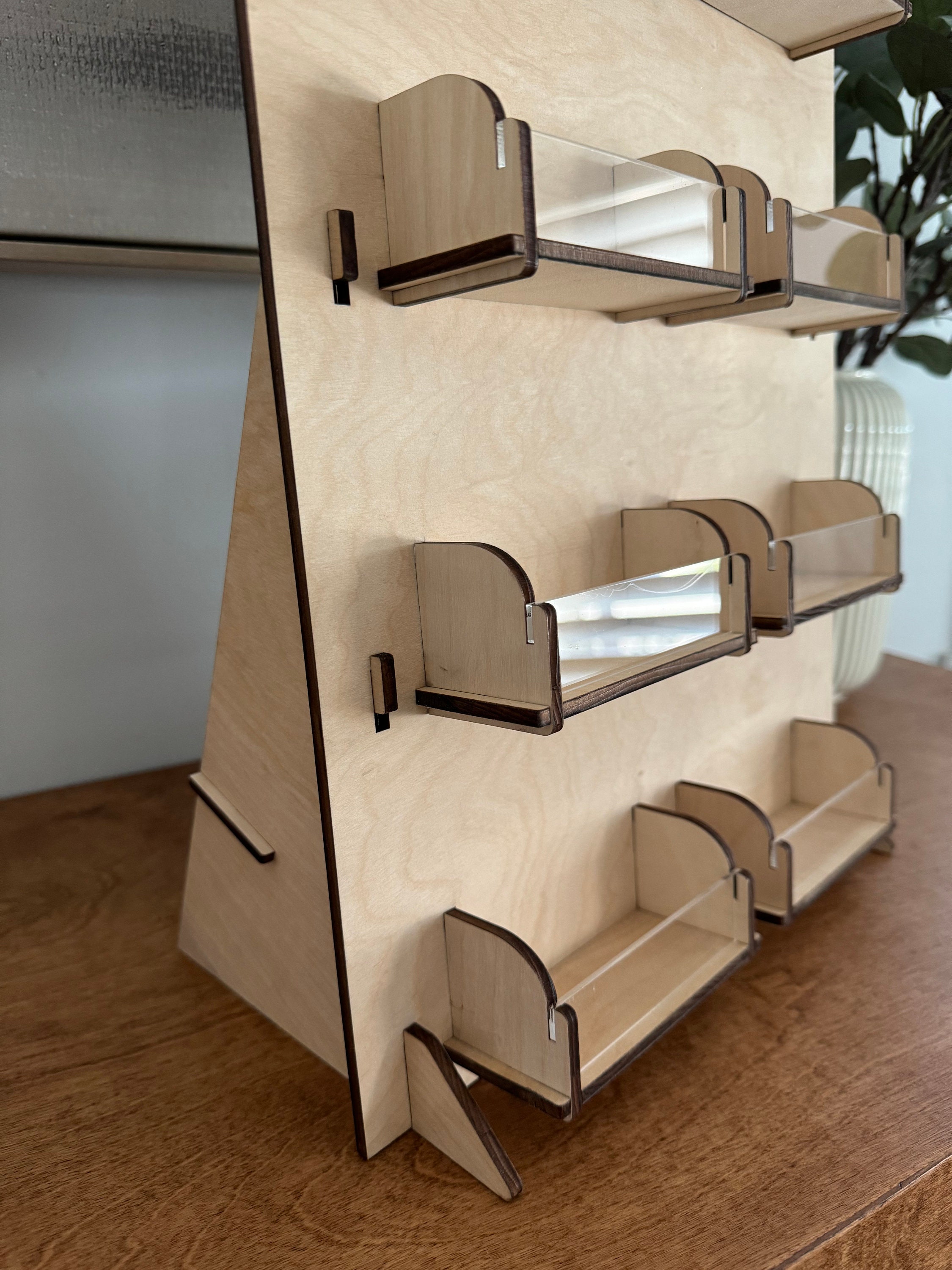 Personalized Sticker Holder Display Stand - DIY Option - Etsy