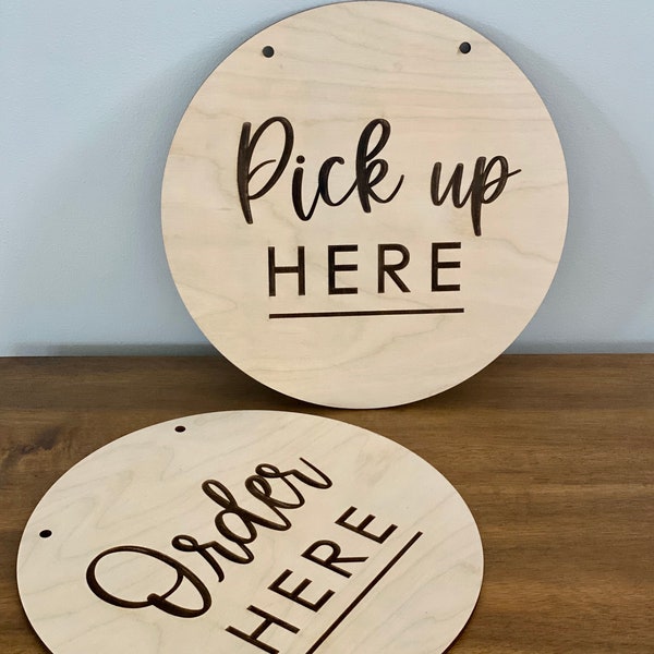 Coffee Pick up Sign - Etsy