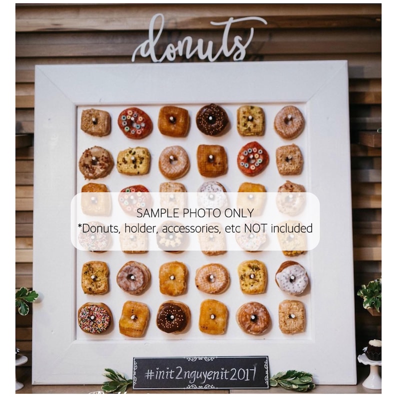 Donuts Sign Only Peg Board NOT Included Donuts Wood Sign - Etsy