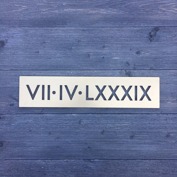 14 Roman Numeral Tattoo