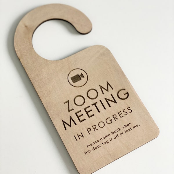 In a Meeting Sign - Etsy