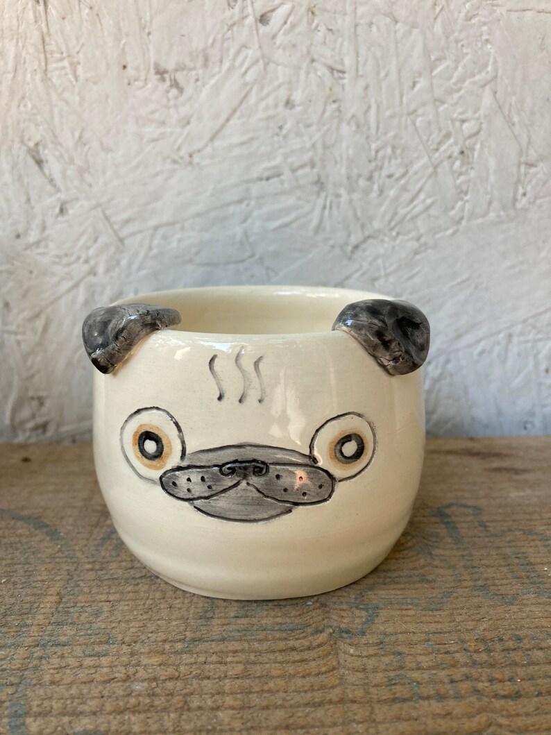 Pug Succulent Planter - Etsy