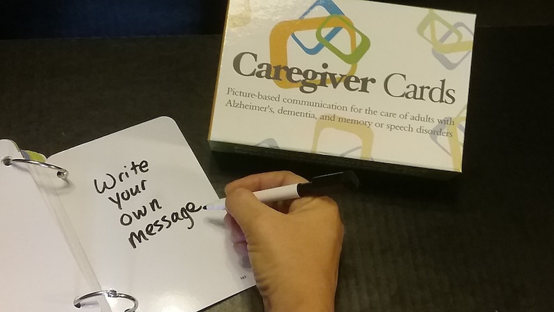 Caregiver Cards Communication Cue Cards for Adults With Memory, Speech ...