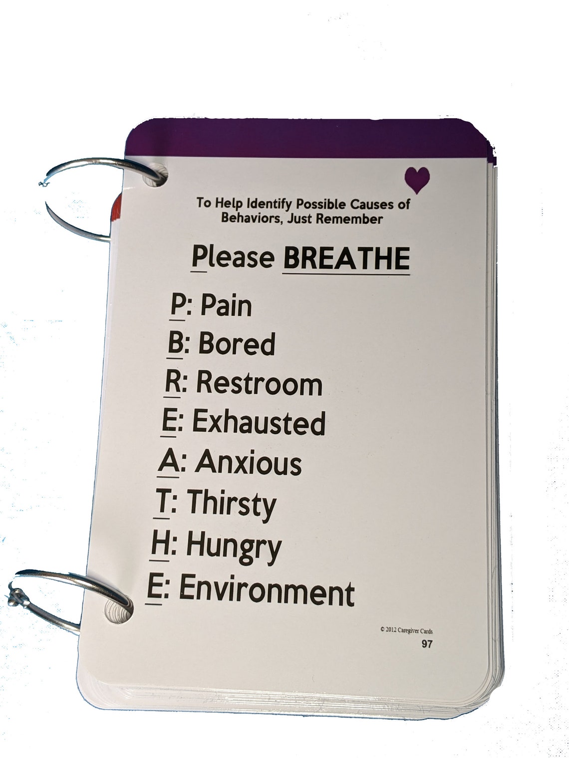 Caregiver Cards Communication Cue Cards for Adults With Memory, Speech ...