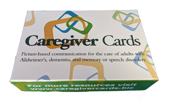 Caregiver Cards Communication Cue Cards for Adults With - Etsy