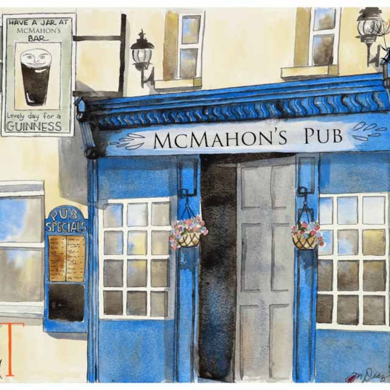 Pub Painting Custom - Etsy