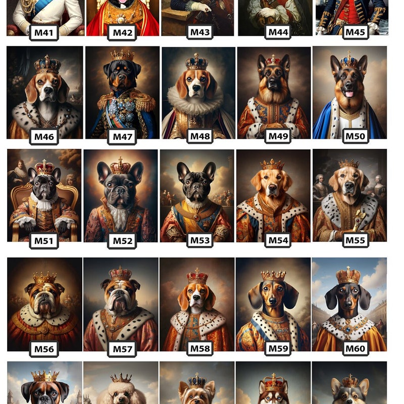 Medieval Dog Paintings - Etsy