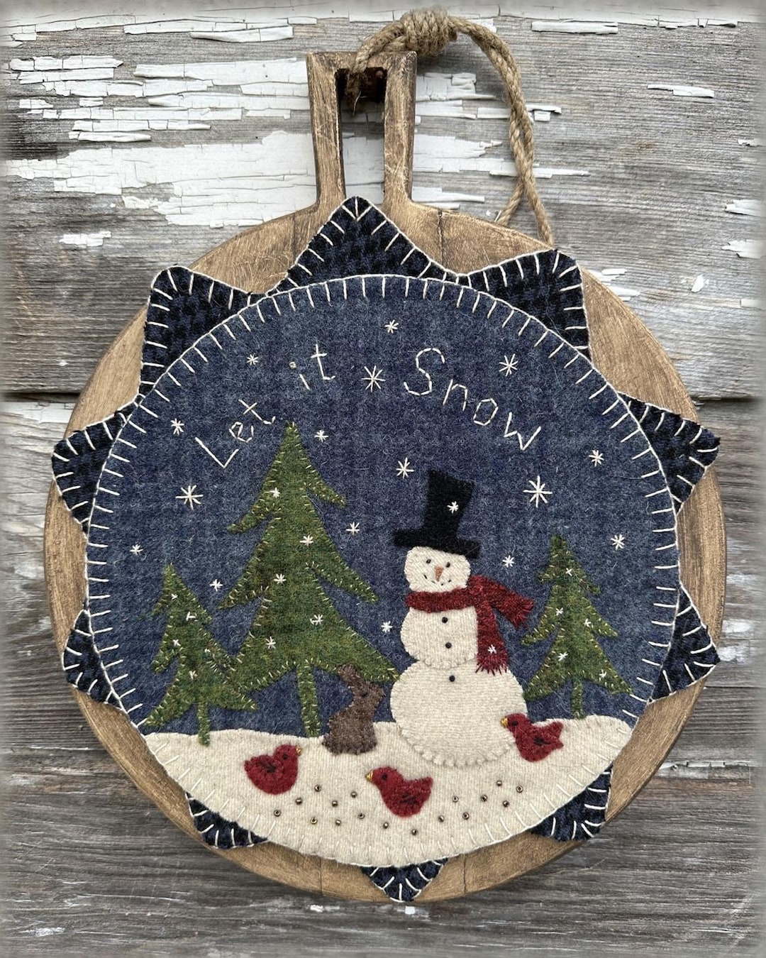 Let It Snow Pattern - Etsy