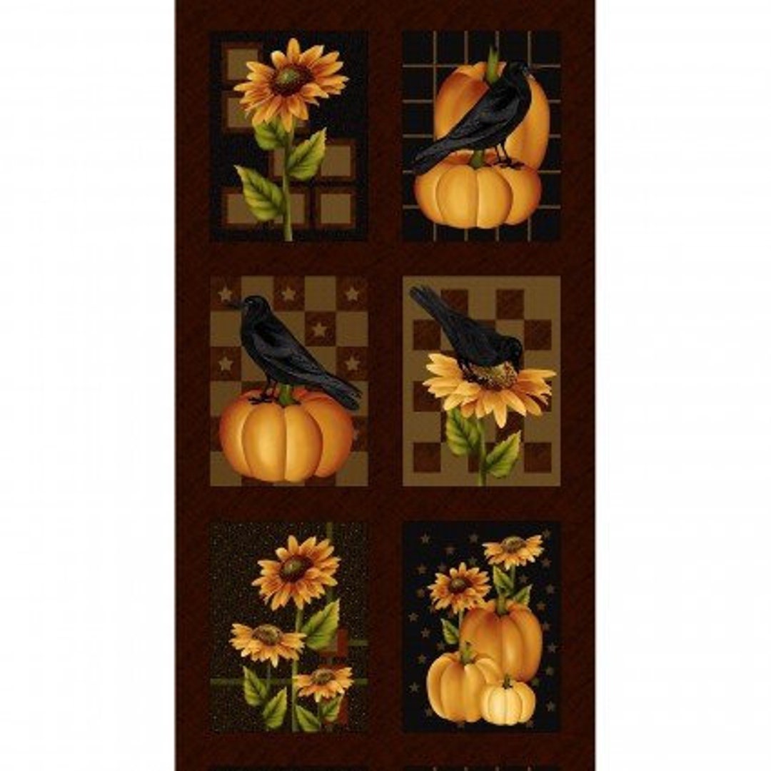 Cavalier Crows Panel, Jan Mott, Henry Glass - Etsy