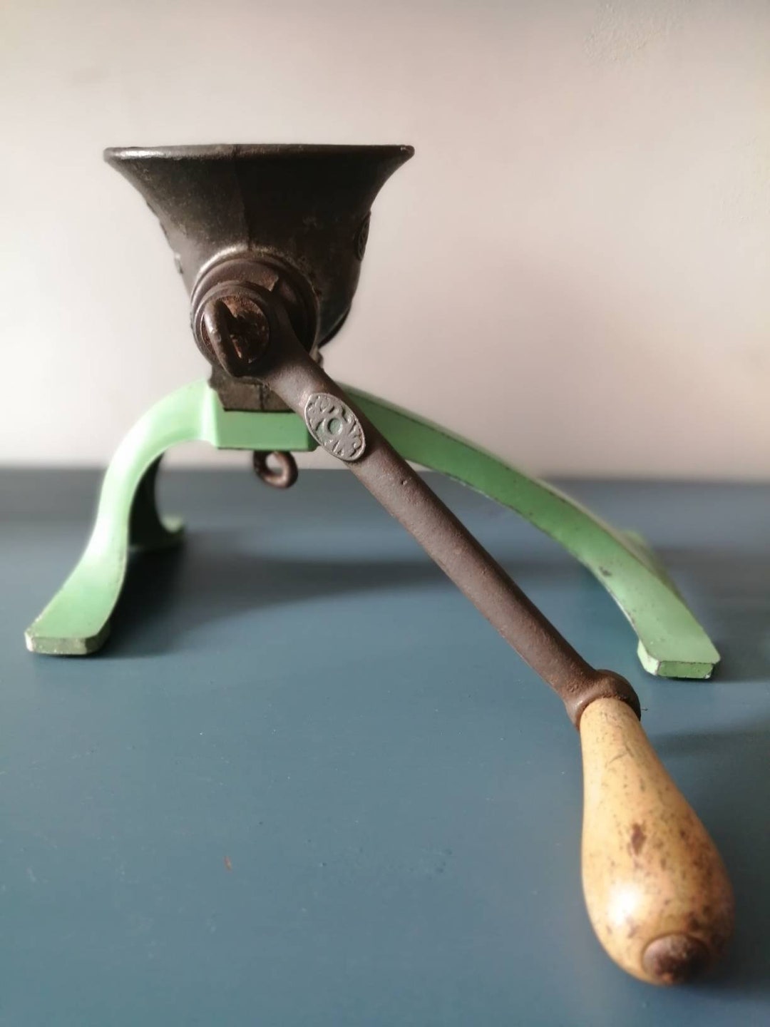 Antique Spong and Co Table Top Metal Mincer. Kitchenalia. - Etsy