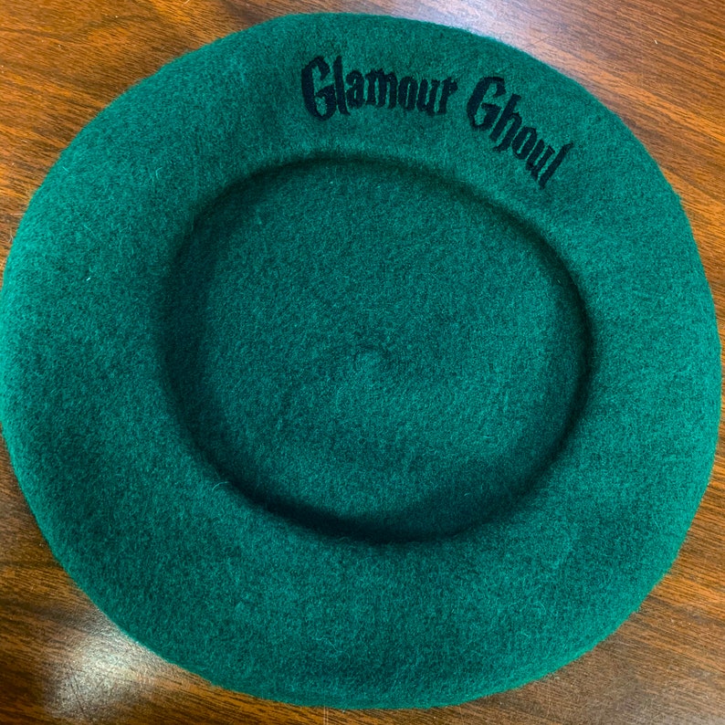 Custom Embroidered Beret - Etsy