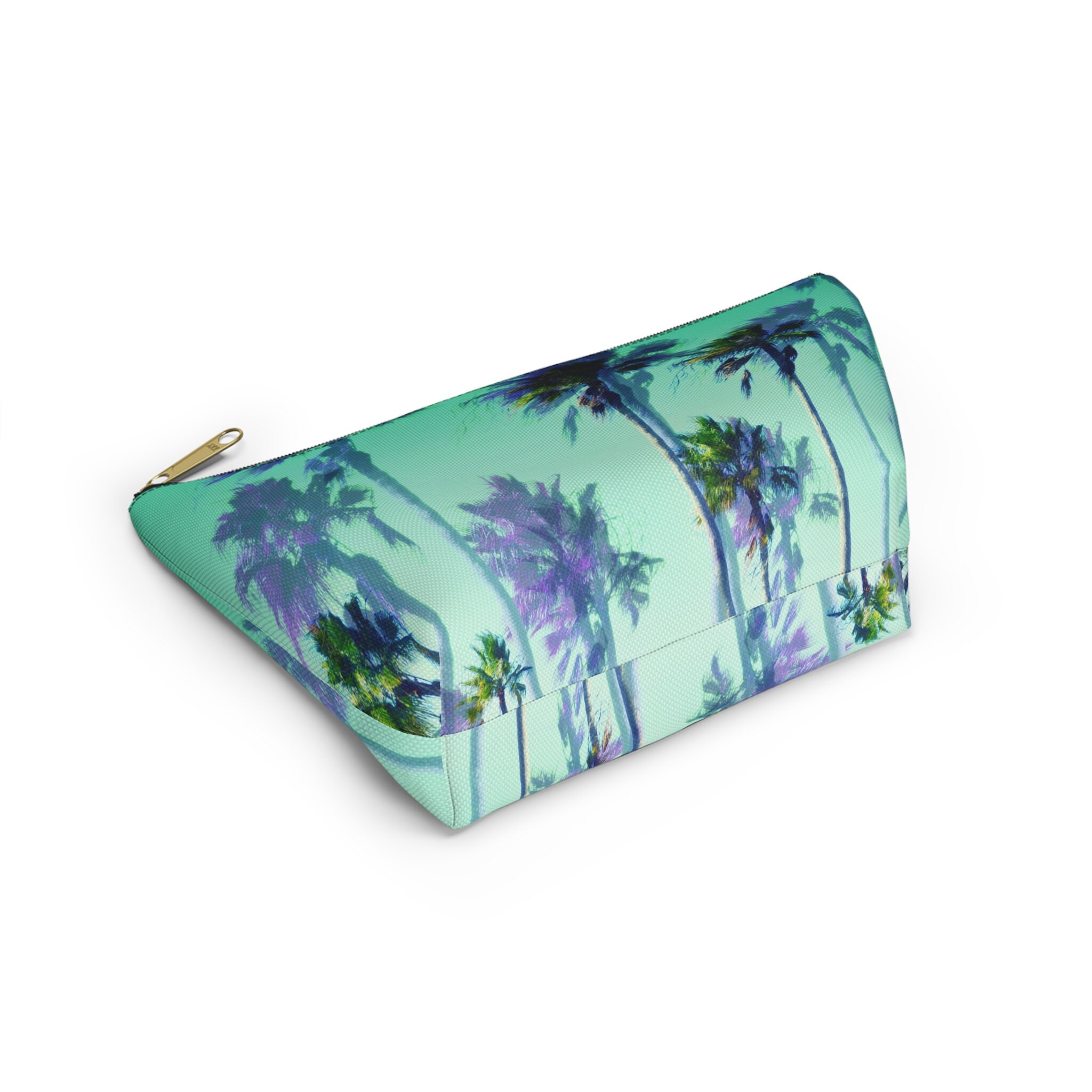 Jungle Green Palms Carry-all Pouch Palm Trees Style Zip - Etsy