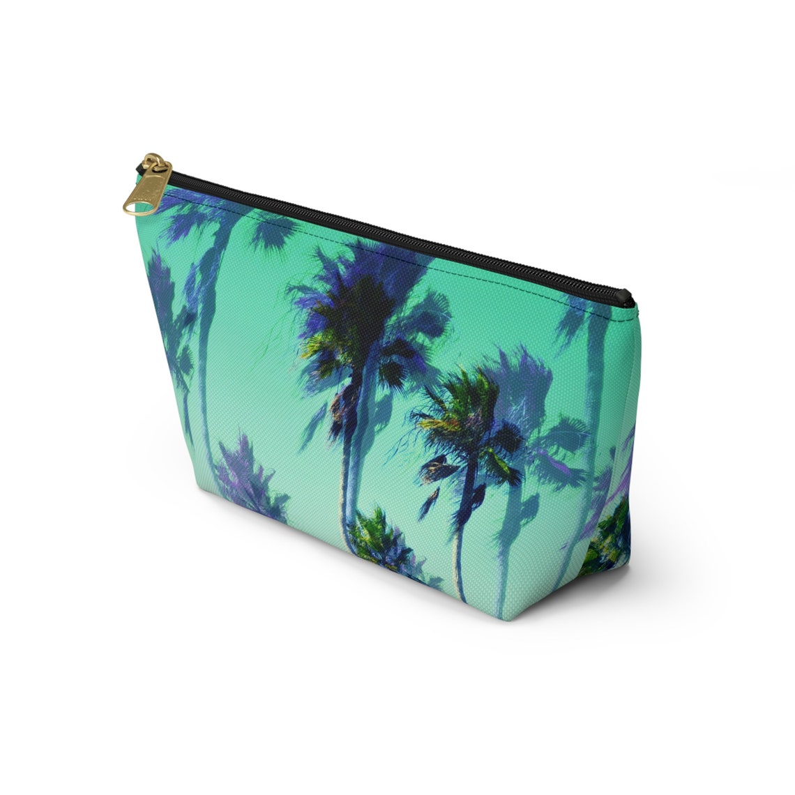 Jungle Green Palms Carry-all Pouch Palm Trees Style Zip - Etsy