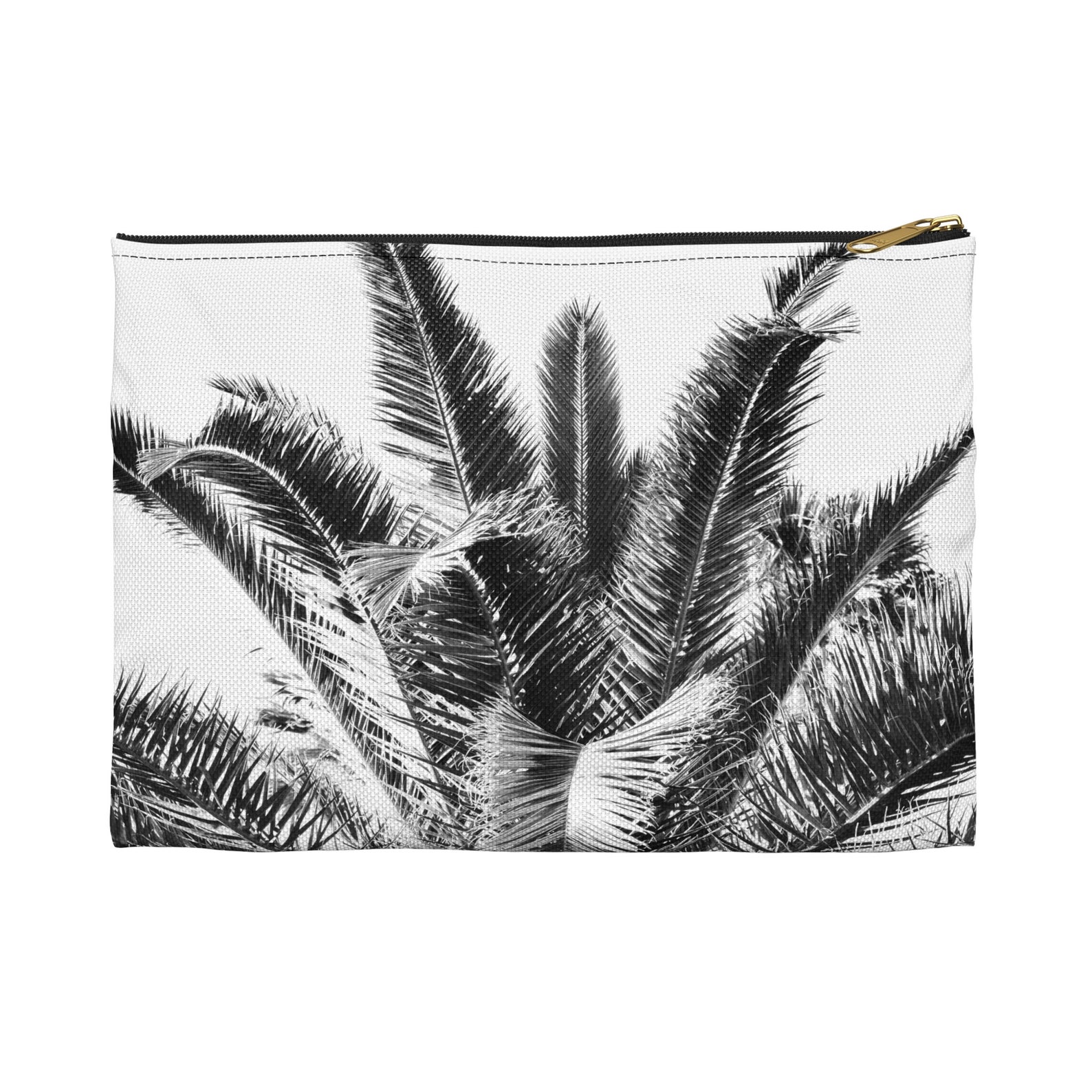 Black Summer Palms Carry-all Pouch Palm Trees Style Carrier - Etsy