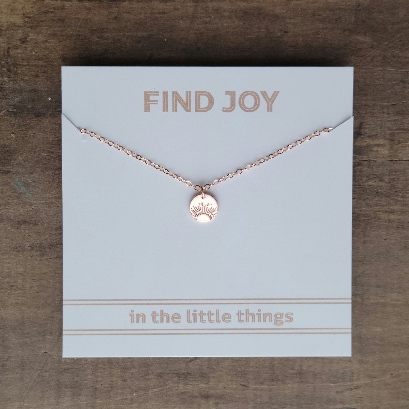Tiny Joys Necklace . Layering Everyday Jewelry . Find Joy in the Little ...