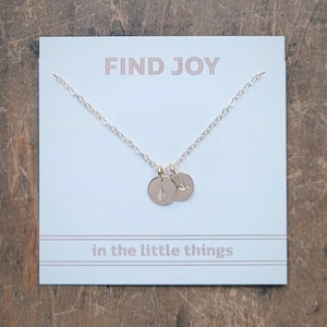 Tiny Joys Necklace . Layering Everyday Jewelry . Find Joy in the Little ...