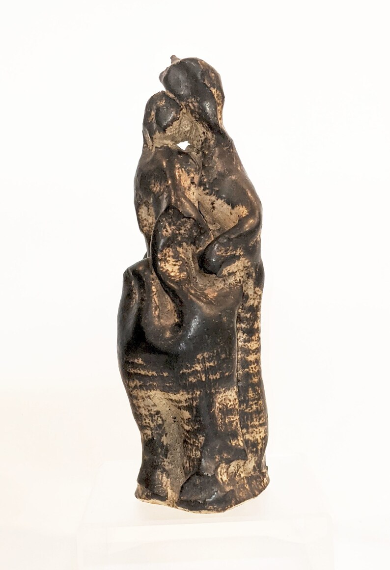 RARE! Claude Horan Mother & Child Sculpture Hawaii Handmade Figure ...