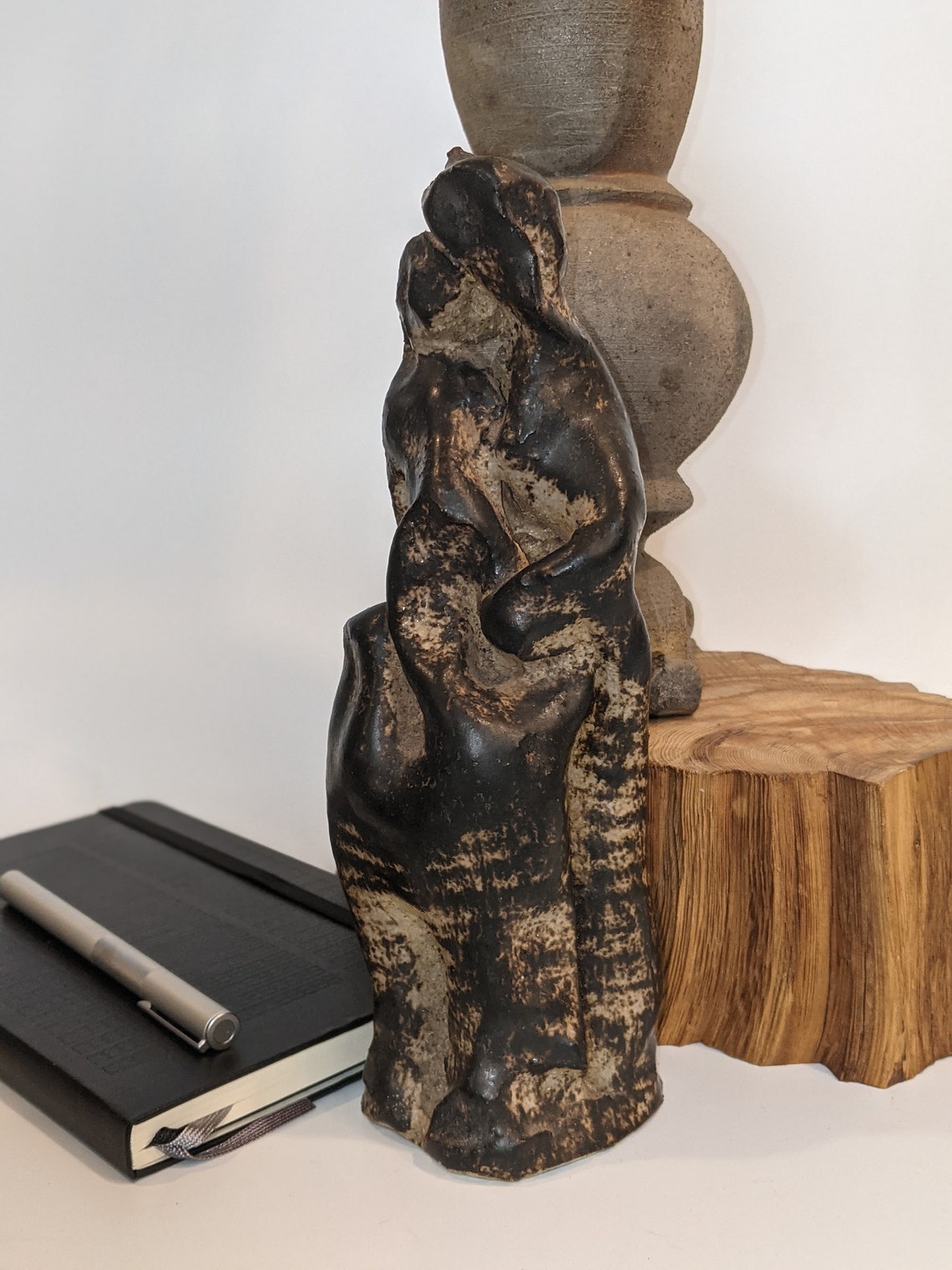 RARE! Claude Horan Mother & Child Sculpture Hawaii Handmade Figure ...