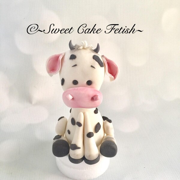 Cow Wedding Cake Topper - Etsy