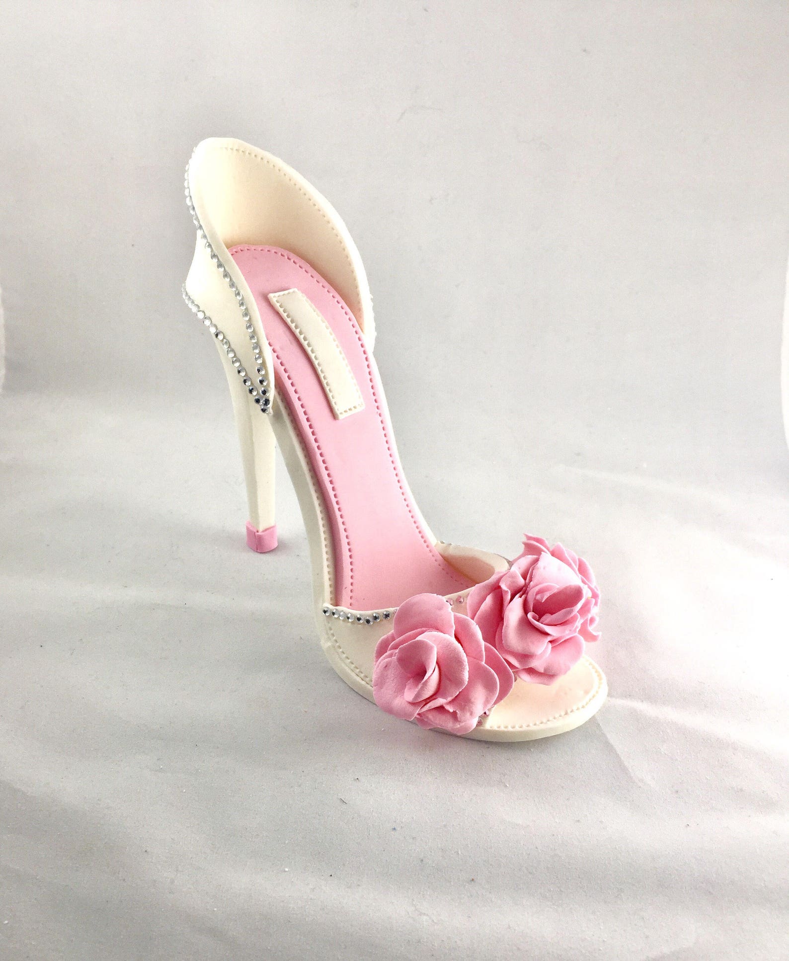 Fondant High Heel Shoe Cake Topper Gumpaste Shoe Topper - Etsy Ireland