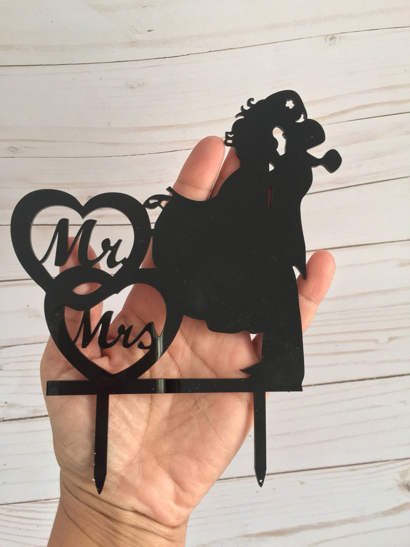 Wedding Cake Topper Mr. & Mrs. Cake Topper Marry Me Topper She - Etsy