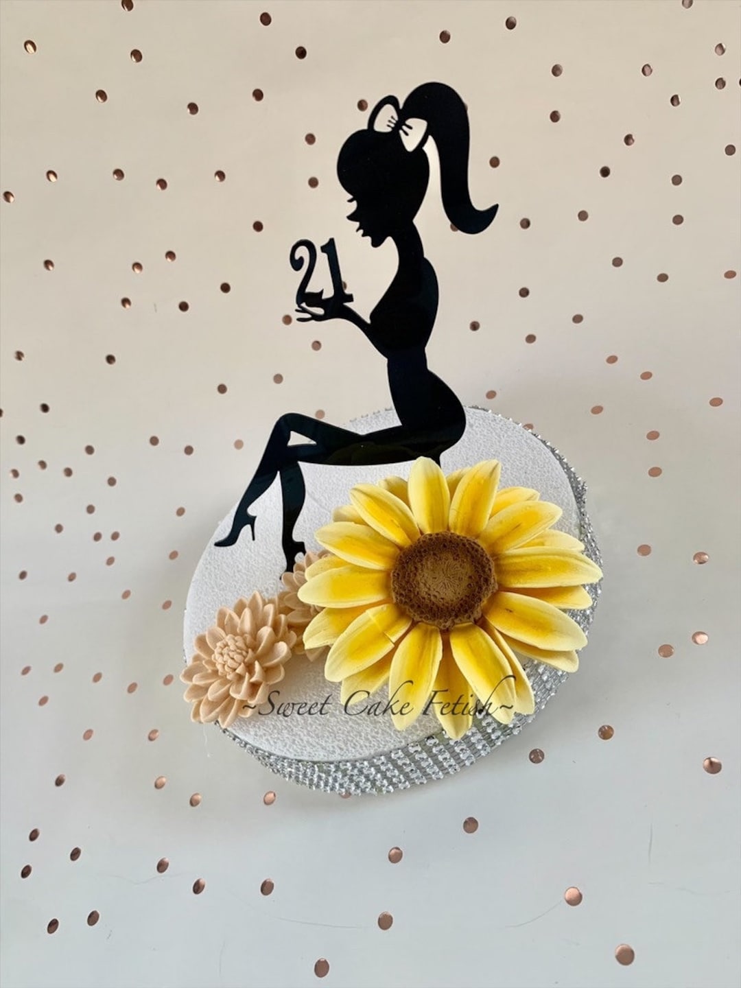 21st Birthday Cake Topper Birthday Cake Topper I’m 21 Topper Milestone ...