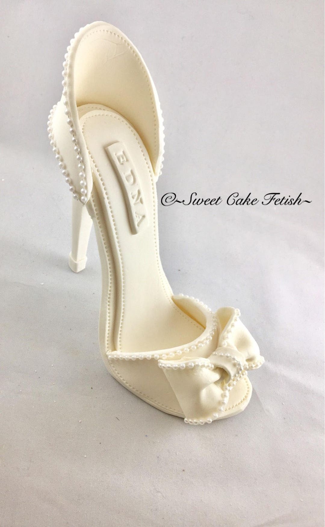 Gumpaste High Heel Shoe Fondant High Heel Gumpaste Shoe Gumpaste High ...