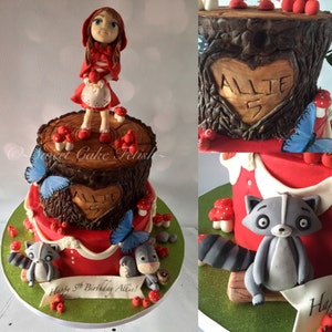 Fondant Toadstools Gumpaste Toadstools Edible Toppers Cupcake Toppers ...