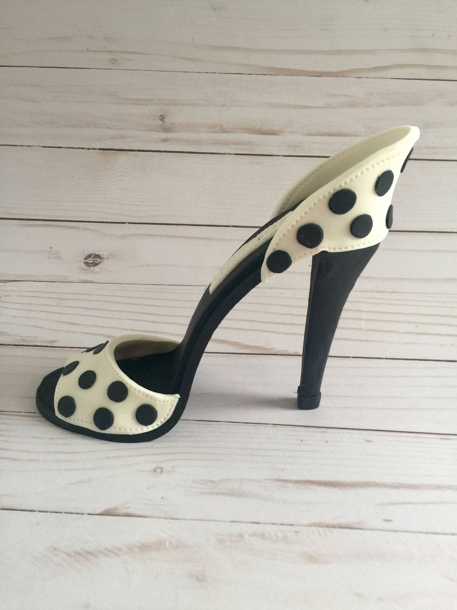 Gumpaste High Heel Shoe Cake Topper Fondant High Heel Sugar Shoes for ...
