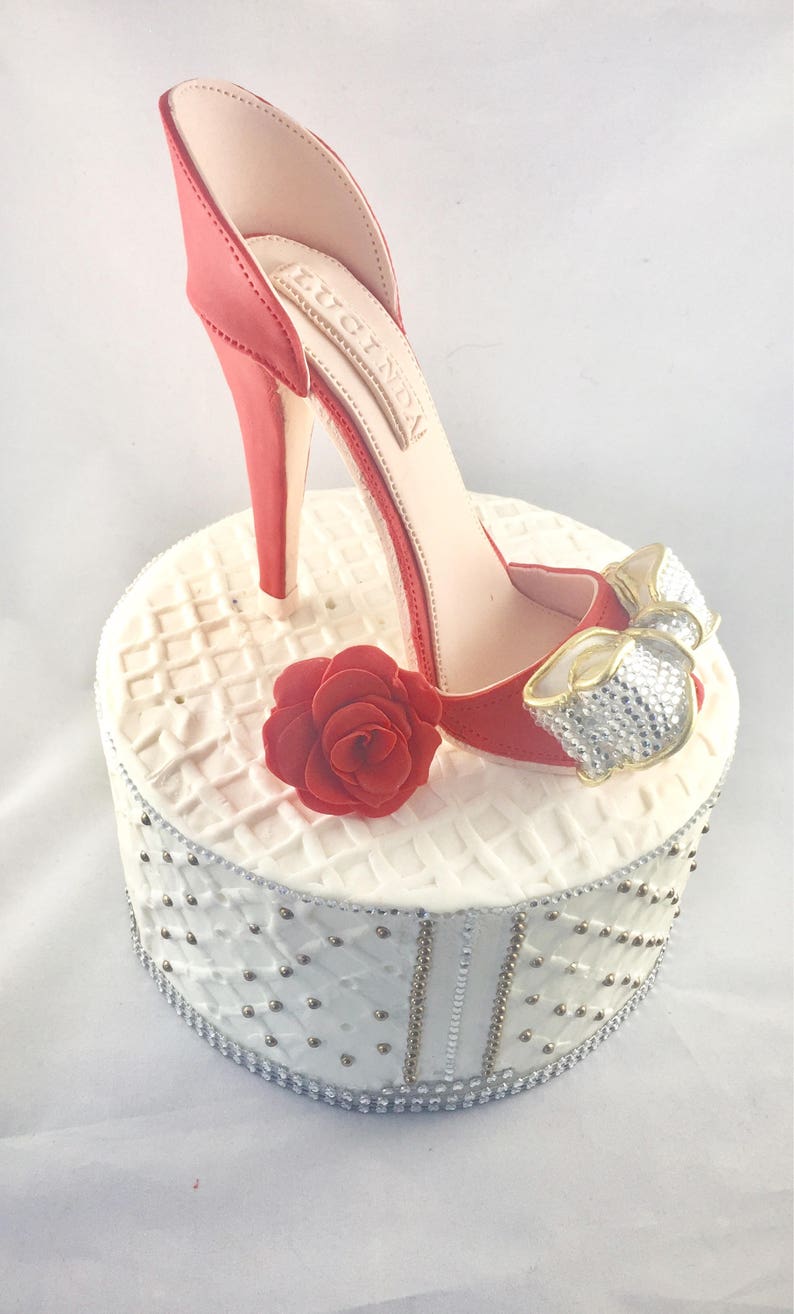 Gumpaste High Heelfondant High Heelsugar Heelshigh Heel Etsy