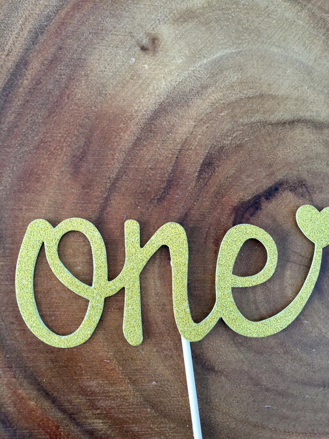 One Cake Topper One Cupcake Topper Gold Glitter Topper First - Etsy